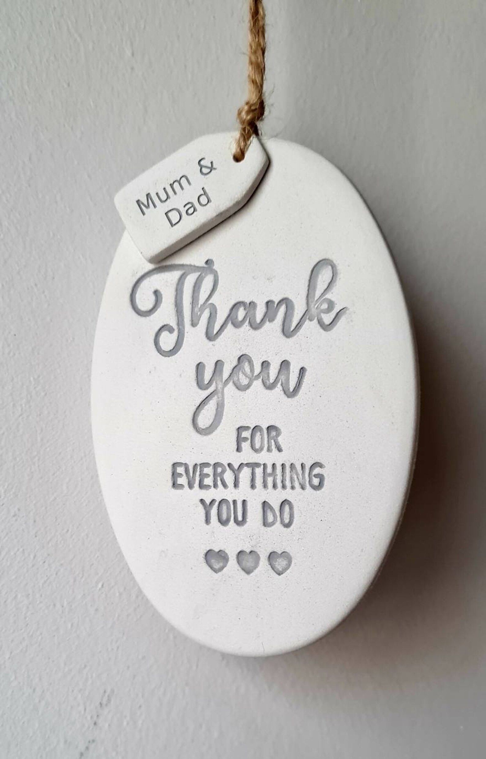 Thank You Gift Handmade Thoughtful Keepsake Thanks for | Etsy UK