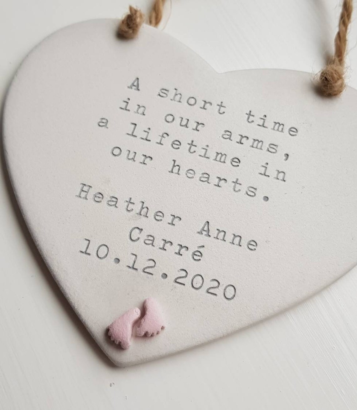Baby Loss personalised Memorial keepsake stillborn baby a | Etsy