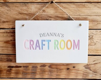 Craft Room Sign - Etsy UK