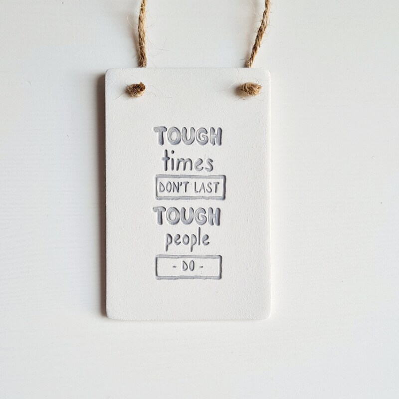 Difficult Times Sign - Etsy