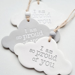 Personalised Cloud Gift - Handmade Cloud Decoration With Choice of ...