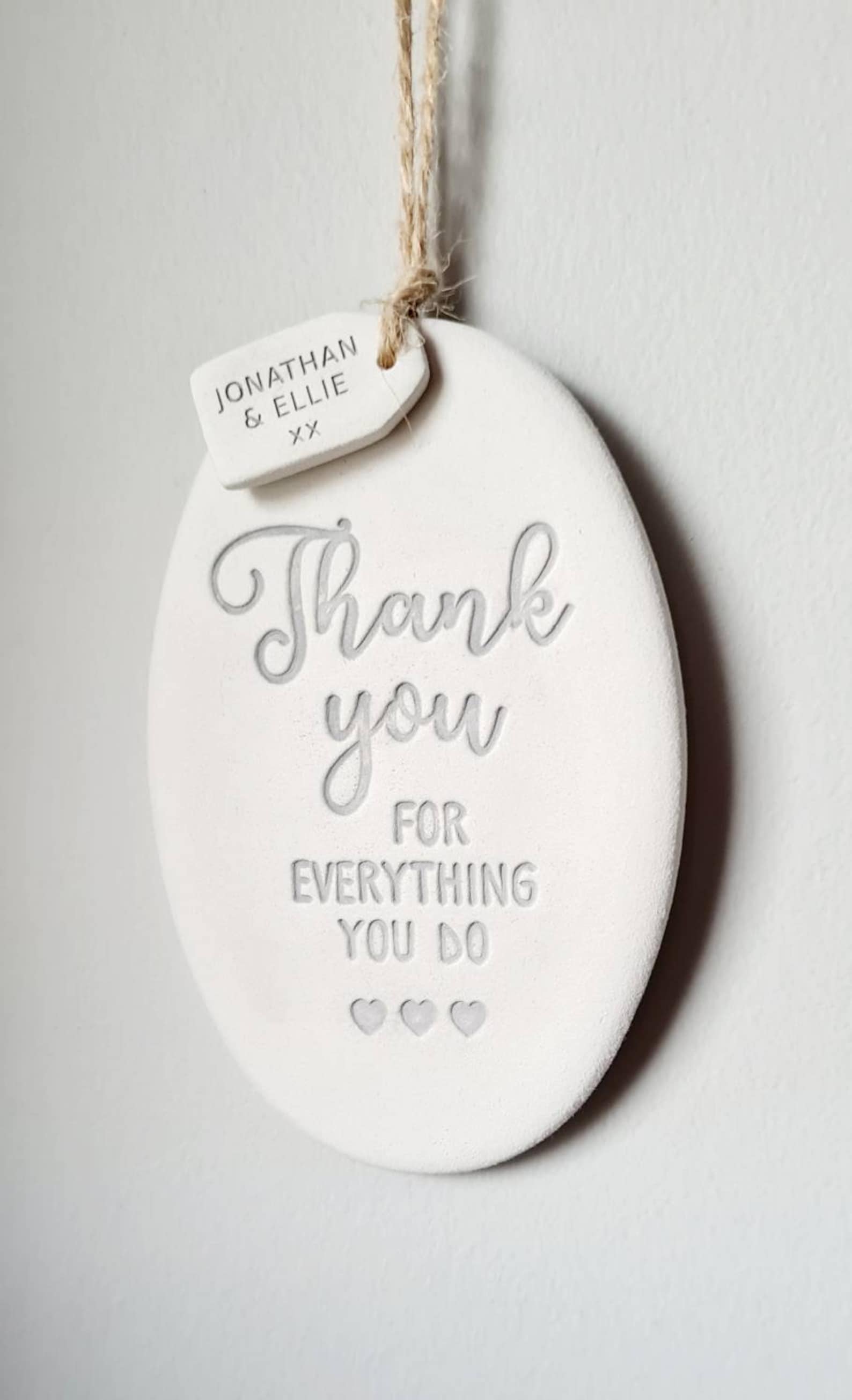 Thank You Gift Handmade Thoughtful Keepsake Thanks for - Etsy