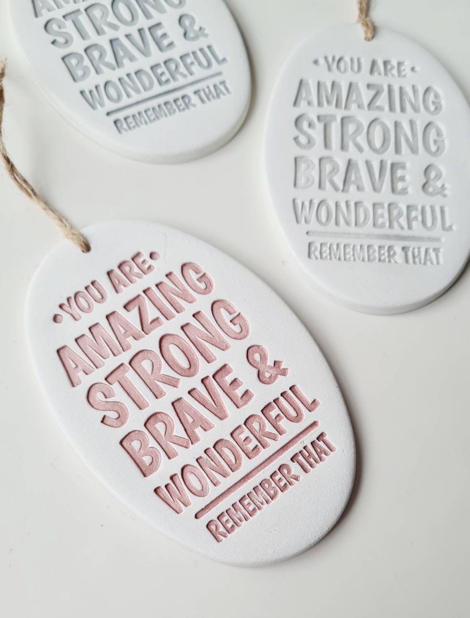 Inspirational Quote Keepsake 'you Are Amazing Strong - Etsy UK