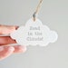 Personalised Cloud Gift Handmade Cloud Decoration With Choice of Words ...