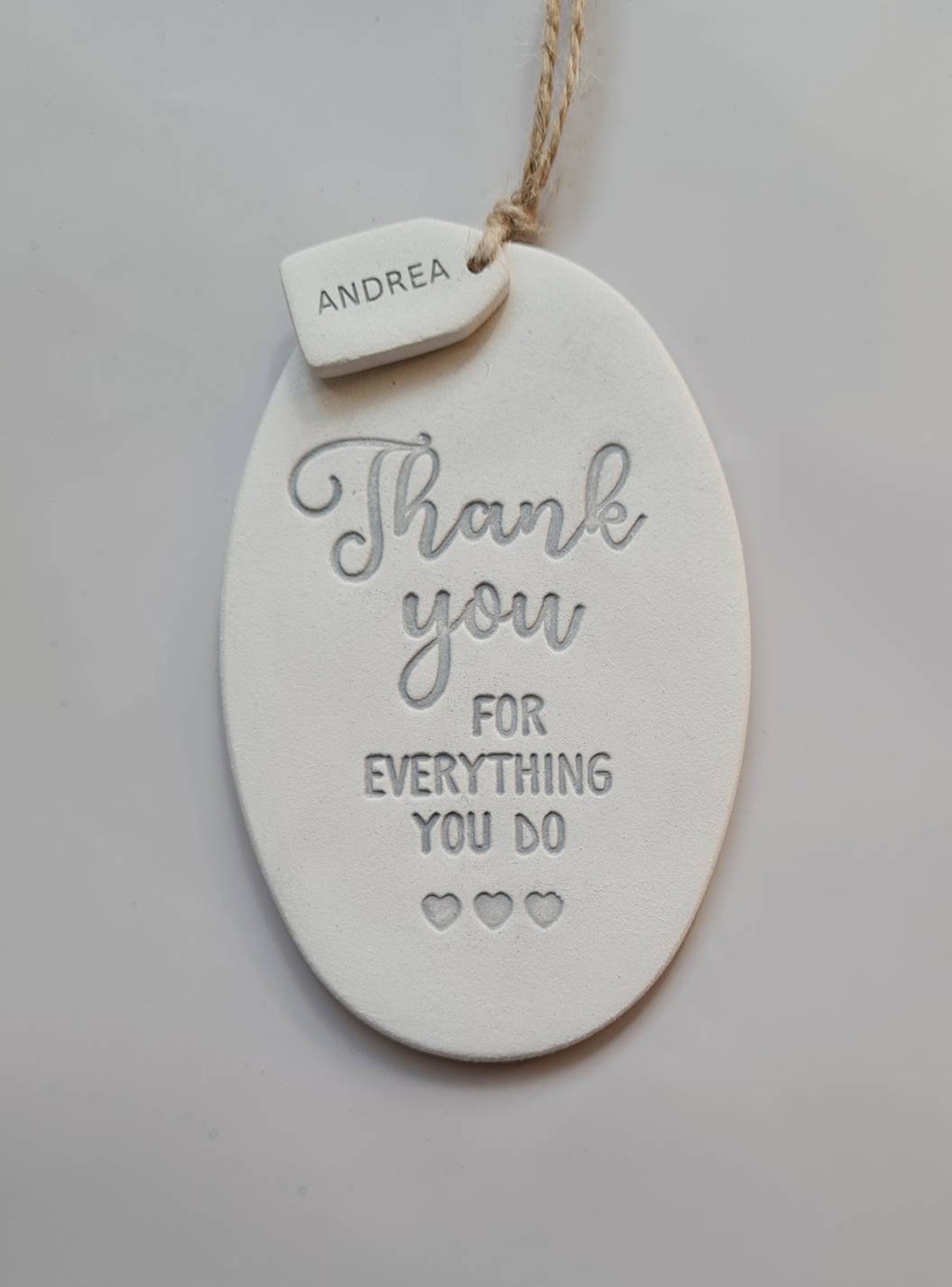 Thank You Gift Handmade Thoughtful Keepsake Thanks for | Etsy UK