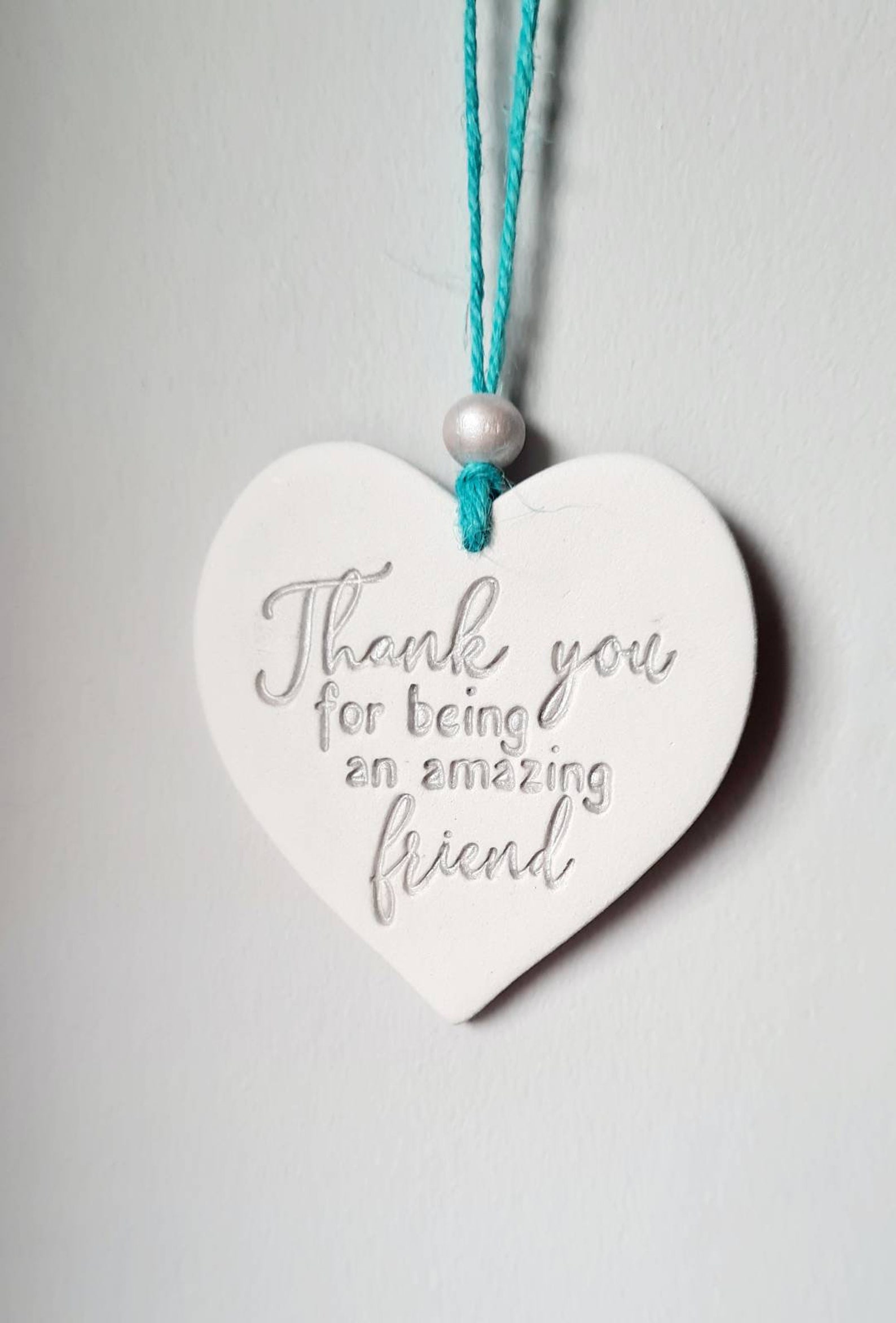 Thank You for Being an Amazing Friend - Say Thank You - Keepsake Heart ...