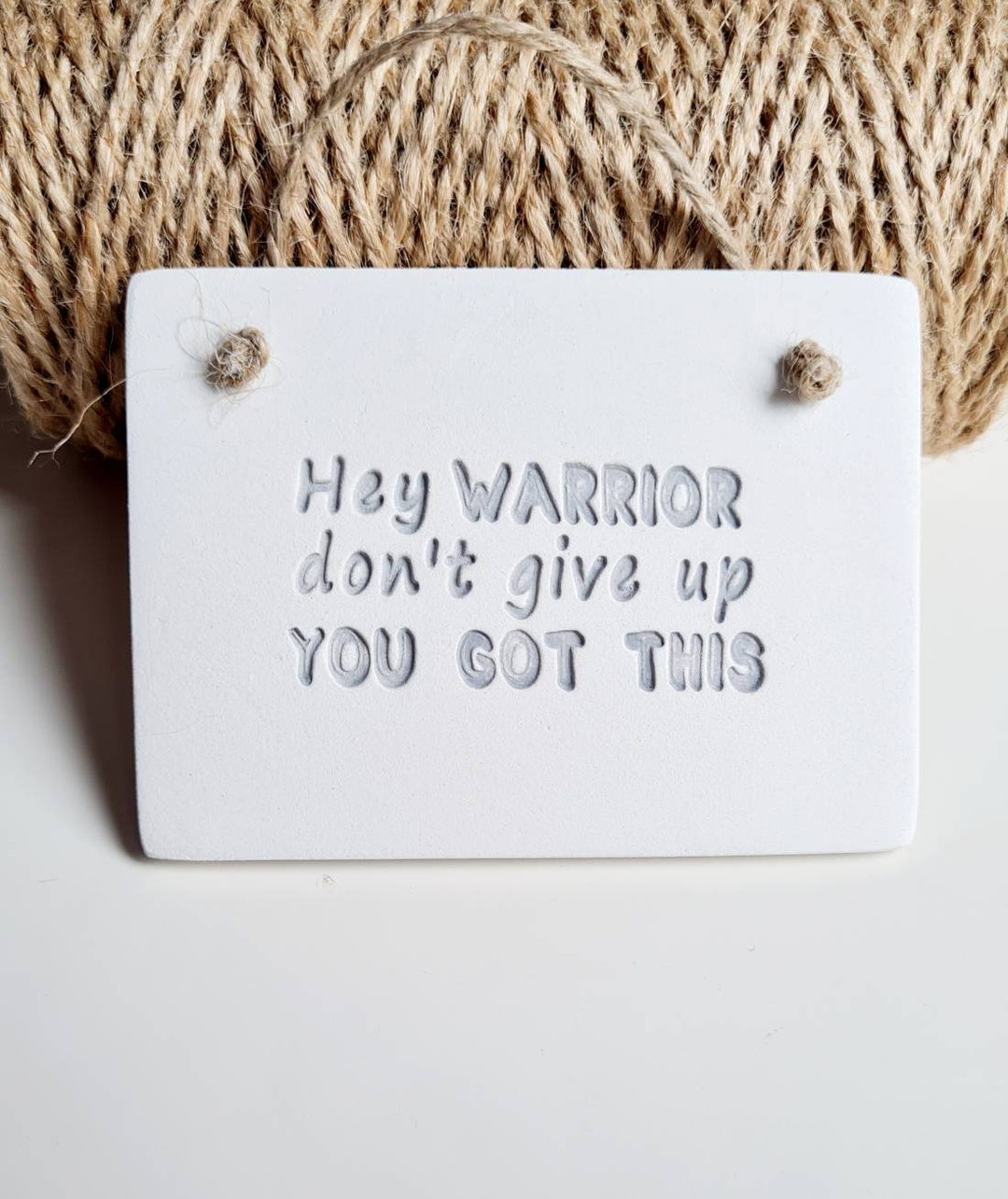 You Got This Handcrafted Clay Sign - Gift for Friend in Difficult Times ...