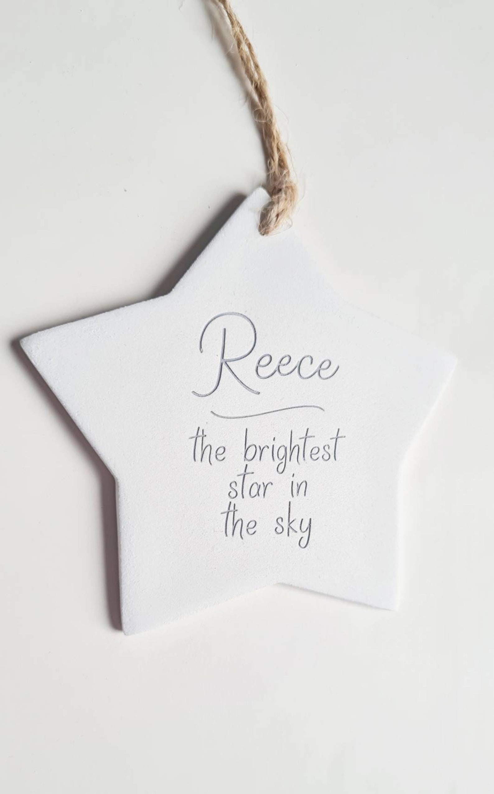 Personalised Bereavement Bright Star Keepsake Gift - Brightest Star in ...