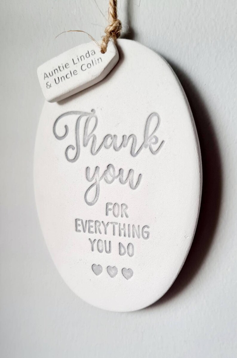 Thank You Gift Handmade Thoughtful Keepsake Thanks for - Etsy