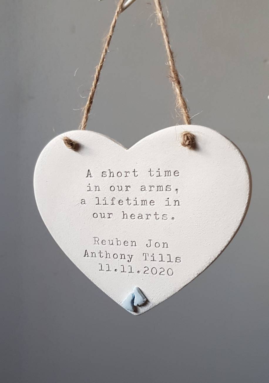 Baby Loss personalised Memorial keepsake stillborn baby a | Etsy