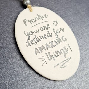 Personalised Achievement Gift - Capable of Amazing Things- Graduation ...