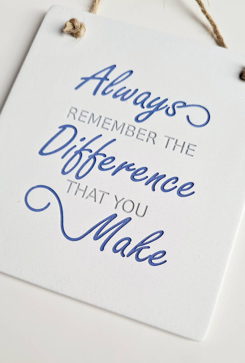 Always Remember the Difference You Make - Meaningful Coworker Leaving ...
