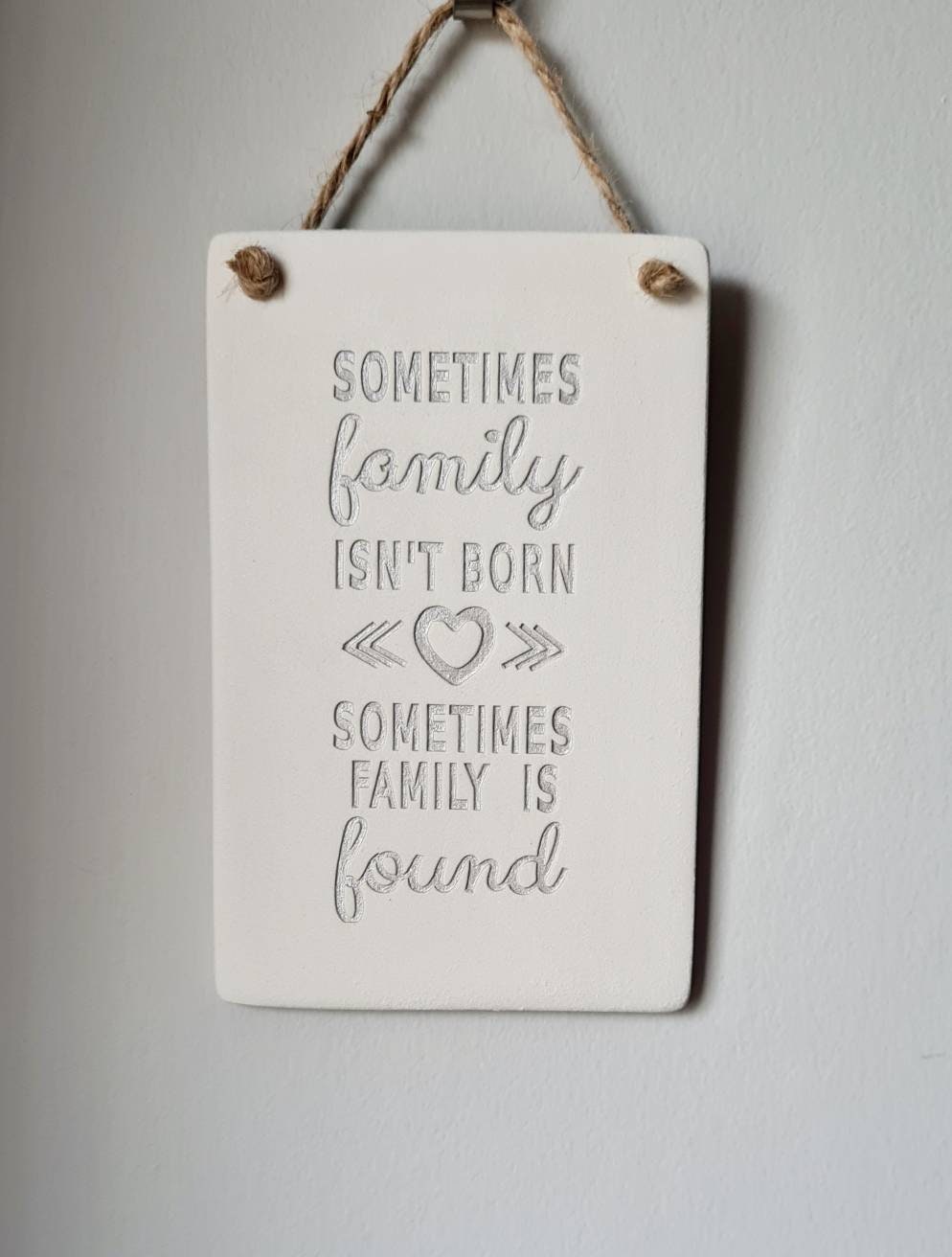 Adoption Keepsake Gift - Found Forever Family - Gift for New Family ...