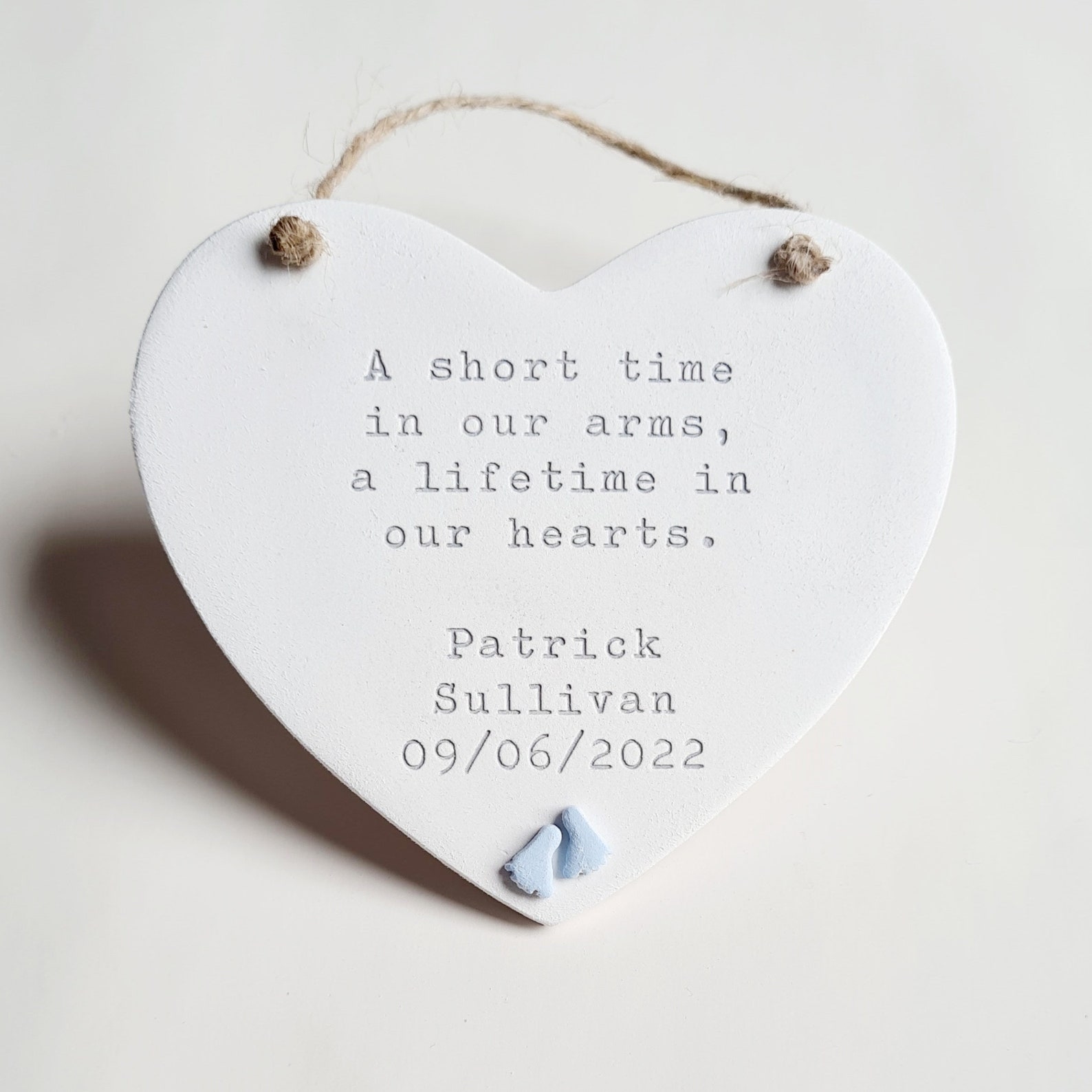 Baby Loss Personalised Memorial Keepsake - Stillborn Baby - a Short ...