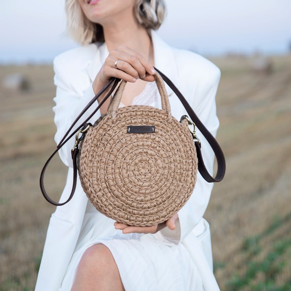 Woven Straw Purse - Etsy
