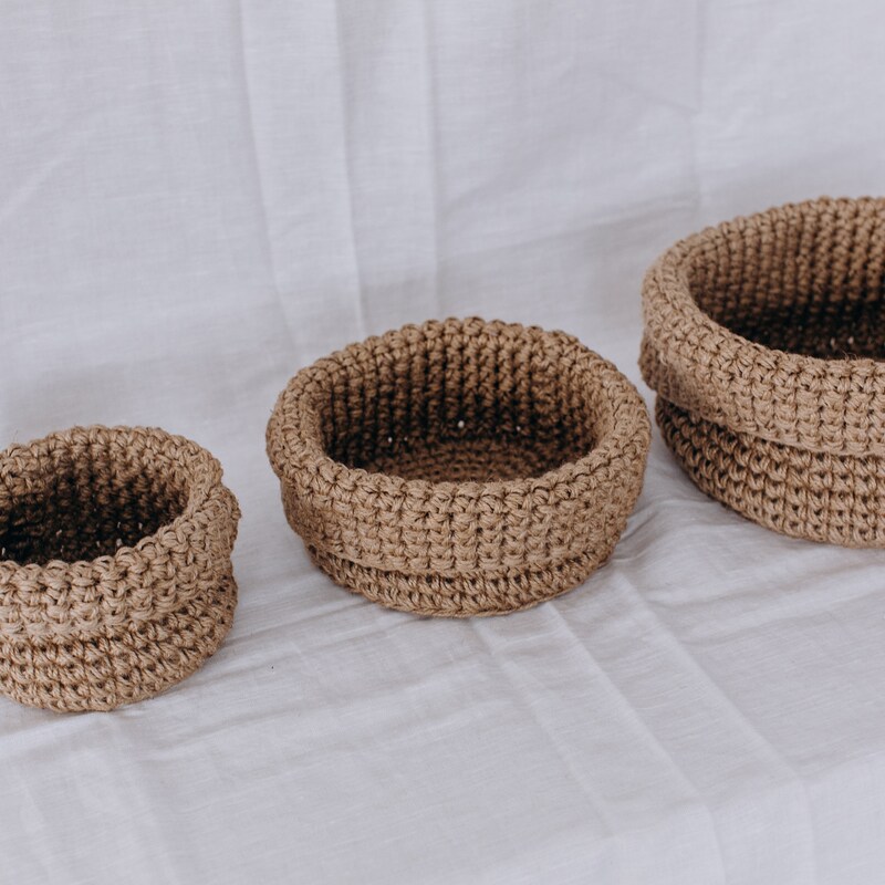 Jute Storage - Etsy