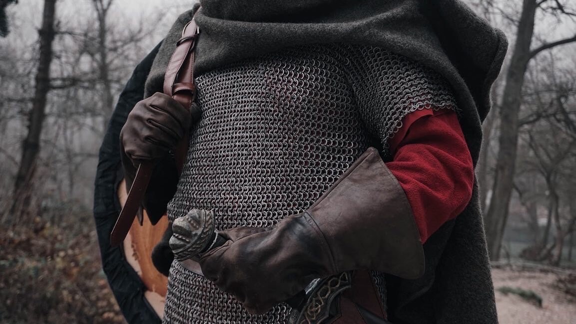 Medieval Steel Chainmail Flat Riveted Ring 8 Mm. - Etsy