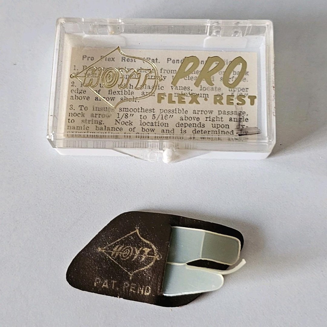 Vintage Hoyt Flex Rest Archery Supply Left Brown - Etsy