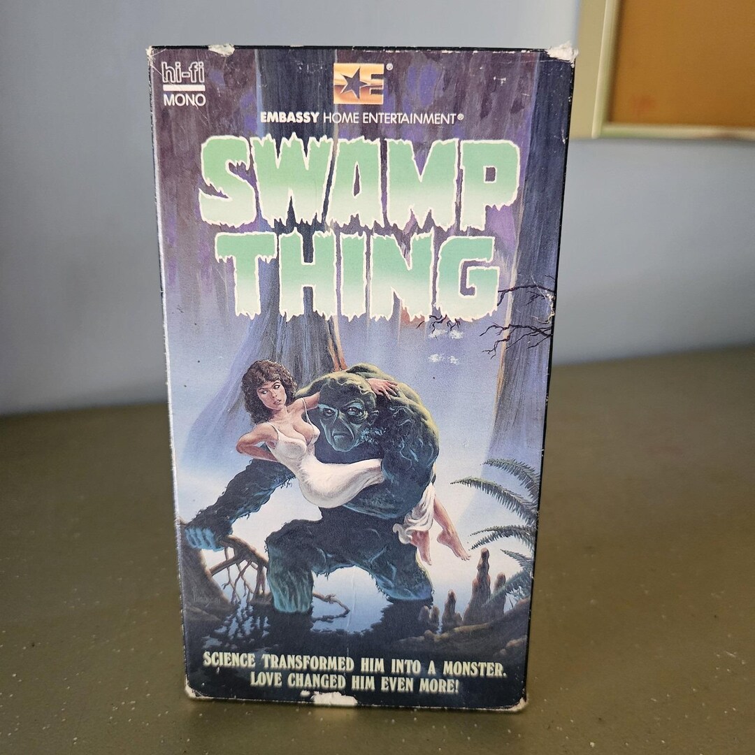 Swamp Thing VHS Movie 1986 Horror / Sci Fi - Etsy Australia
