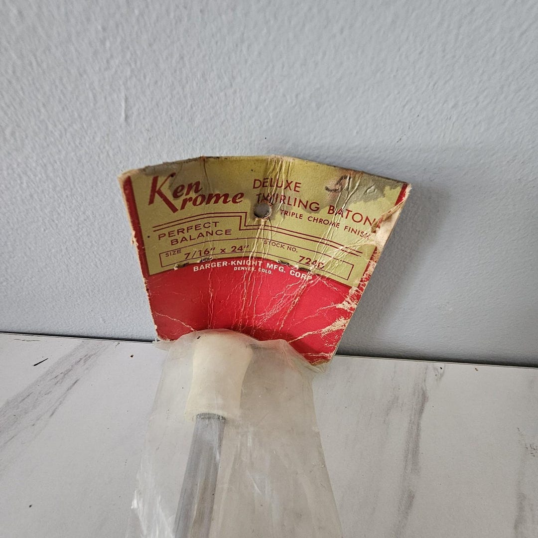 Ken Krome Deluxe Twirling Baton Vintage 1970s 24" in Original Packaging ...