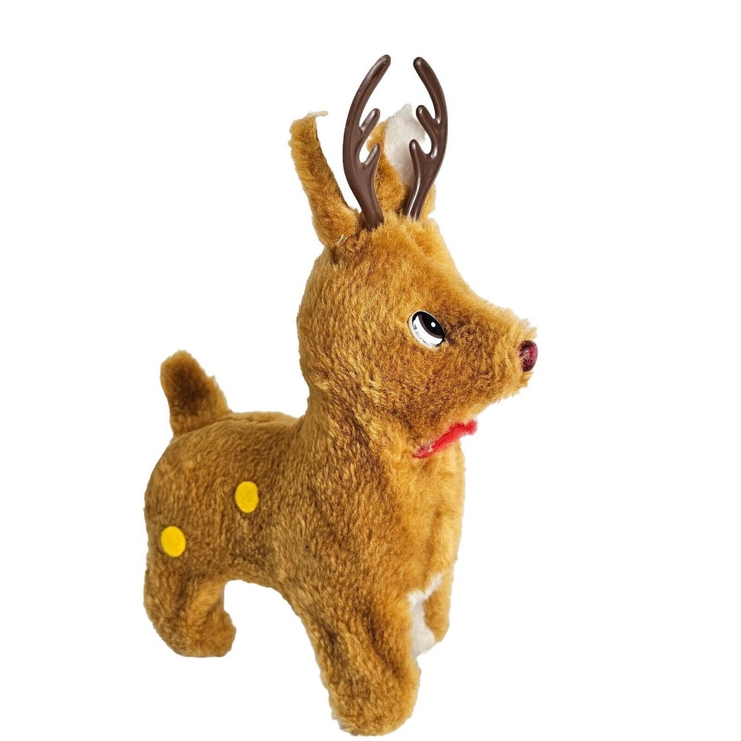 Vintage Rudolph Toy Battery Operated 1980s Not Working - Etsy