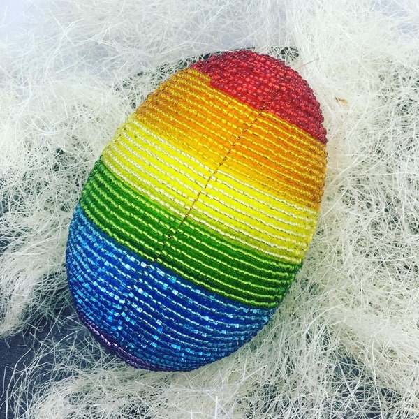 Beaded Easter Egg - Etsy