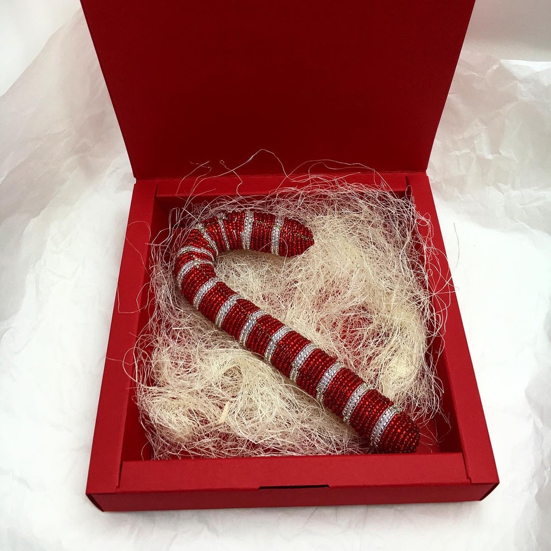 Christmas Candy Cane Figurine Christmas Gift - Etsy