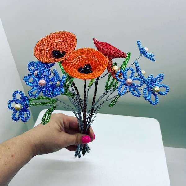 Wire Flower - Etsy