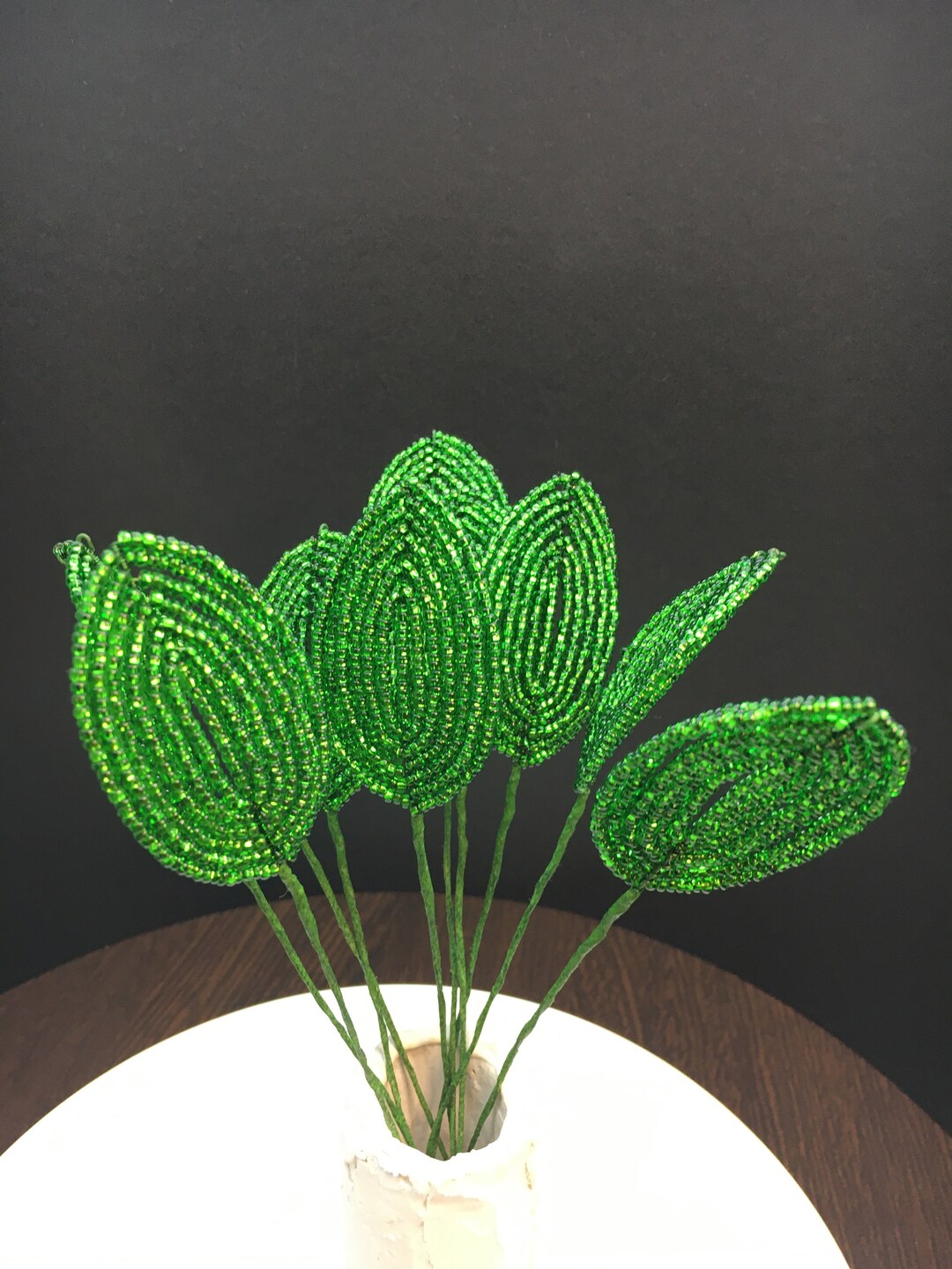 Floral Stem Set of 10 Leavs Florist Supplies - Etsy