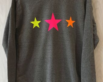 Neon sweatshirt | Etsy