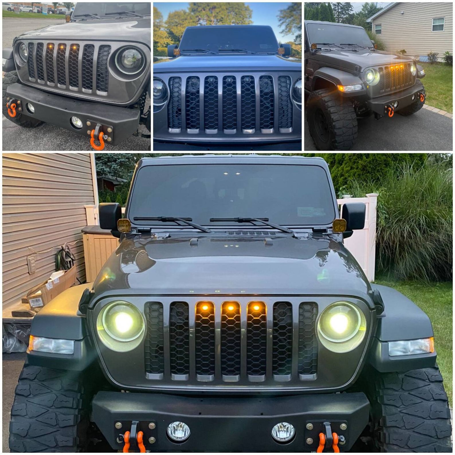 Jeep Gladiator Prerunner Lights. Marker Lights. 3D Printed. - Etsy