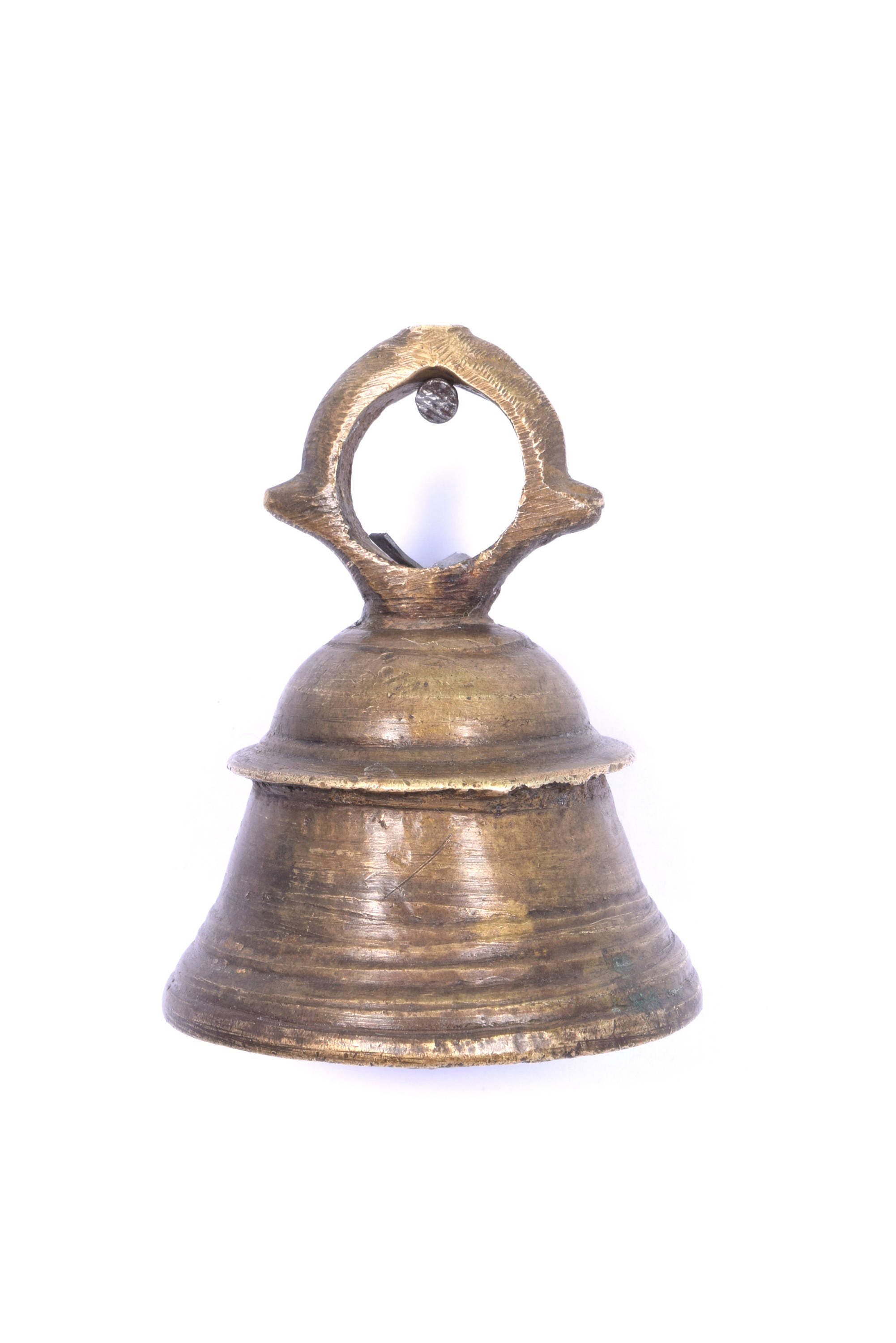 Antique Handcrafted Home Decorative Brass Ritual Bell Good | Etsy