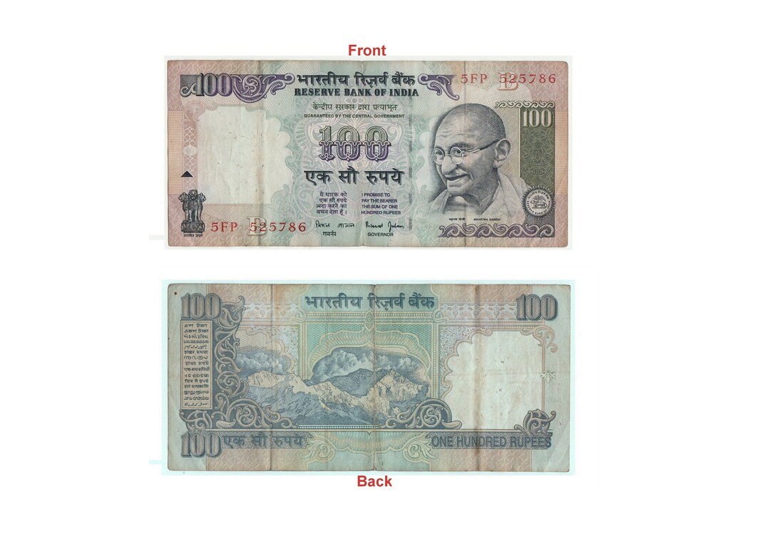 Old 100 Rupees Note With Auspicious Number of 786 Lucky Holy Number ...