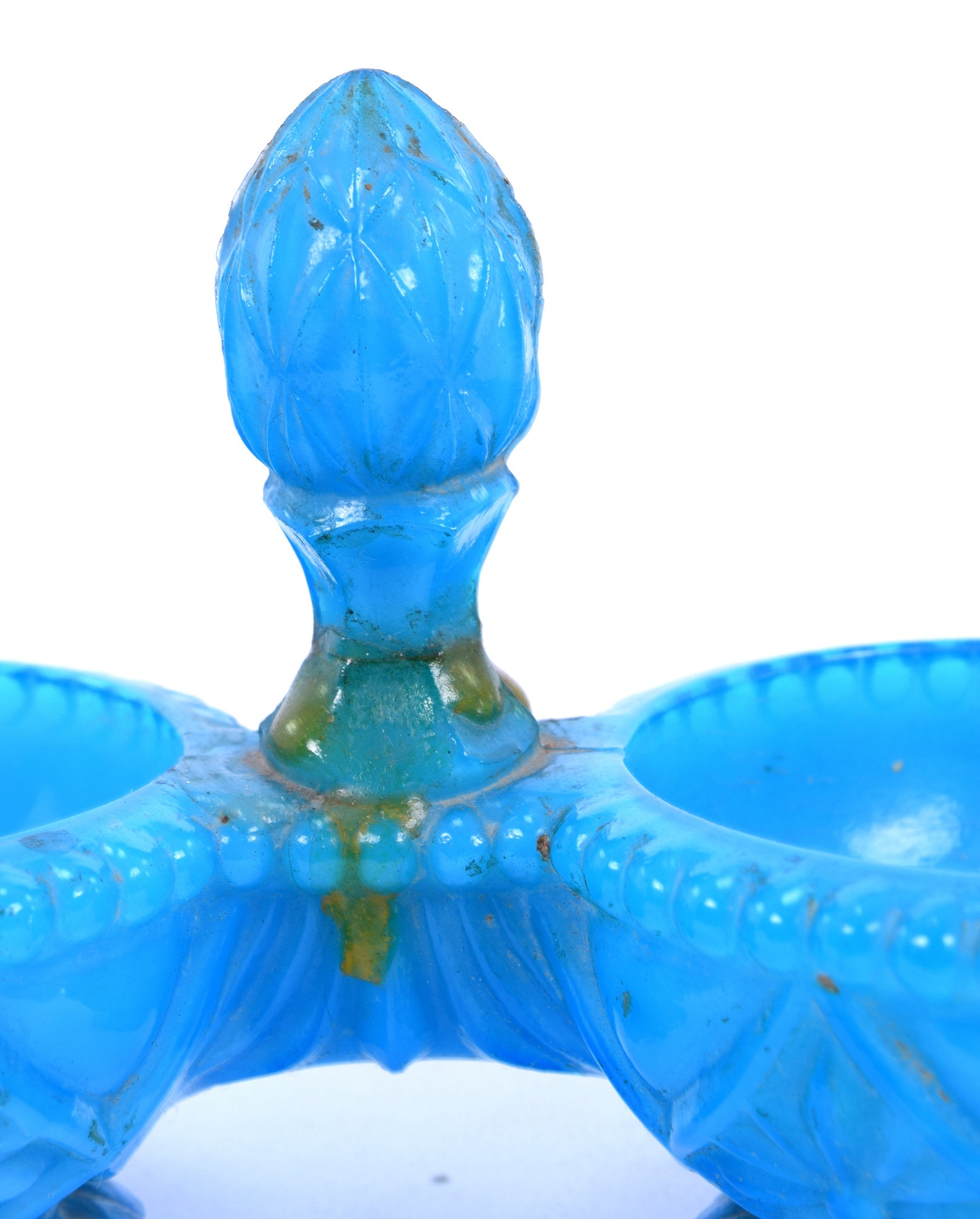 Antique Old Rare Beautiful Decorative Unique Royal Blue Glass - Etsy