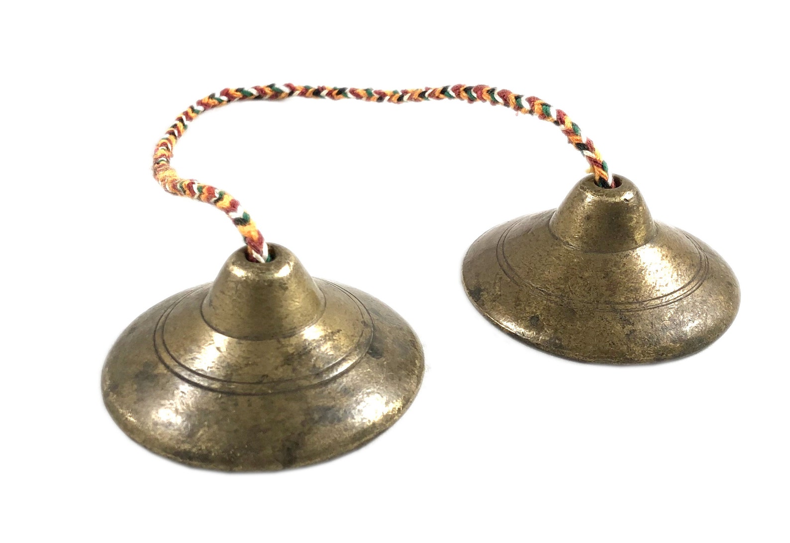 Pair of Manjira Religious Pooja Ceremony Music Instrument holy Festival ...