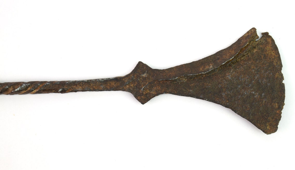 Old Indian Iron Handmade Spatula Tribal Flat Spoon Cooking | Etsy