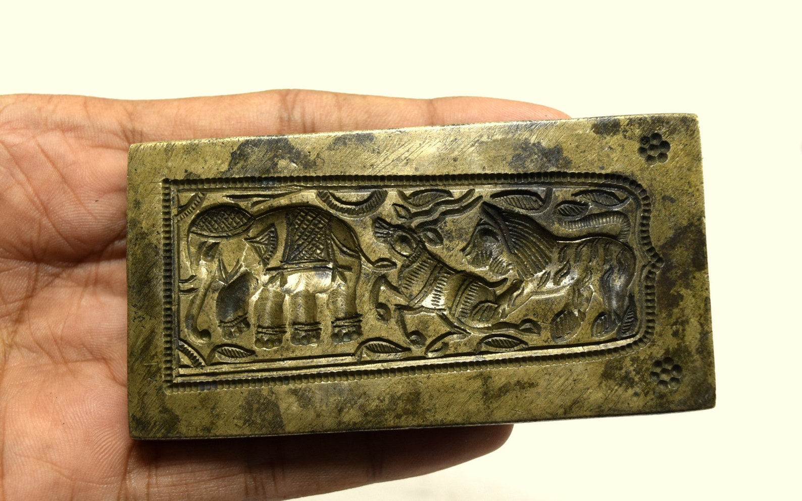 Rare Vintage Set of 2 Bronze Stamp Dyes Sword/dagger Scabbard - Etsy