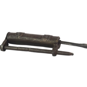 1850 Rare Hand Forged Iron Strip System Padlock Antique Iron - Etsy