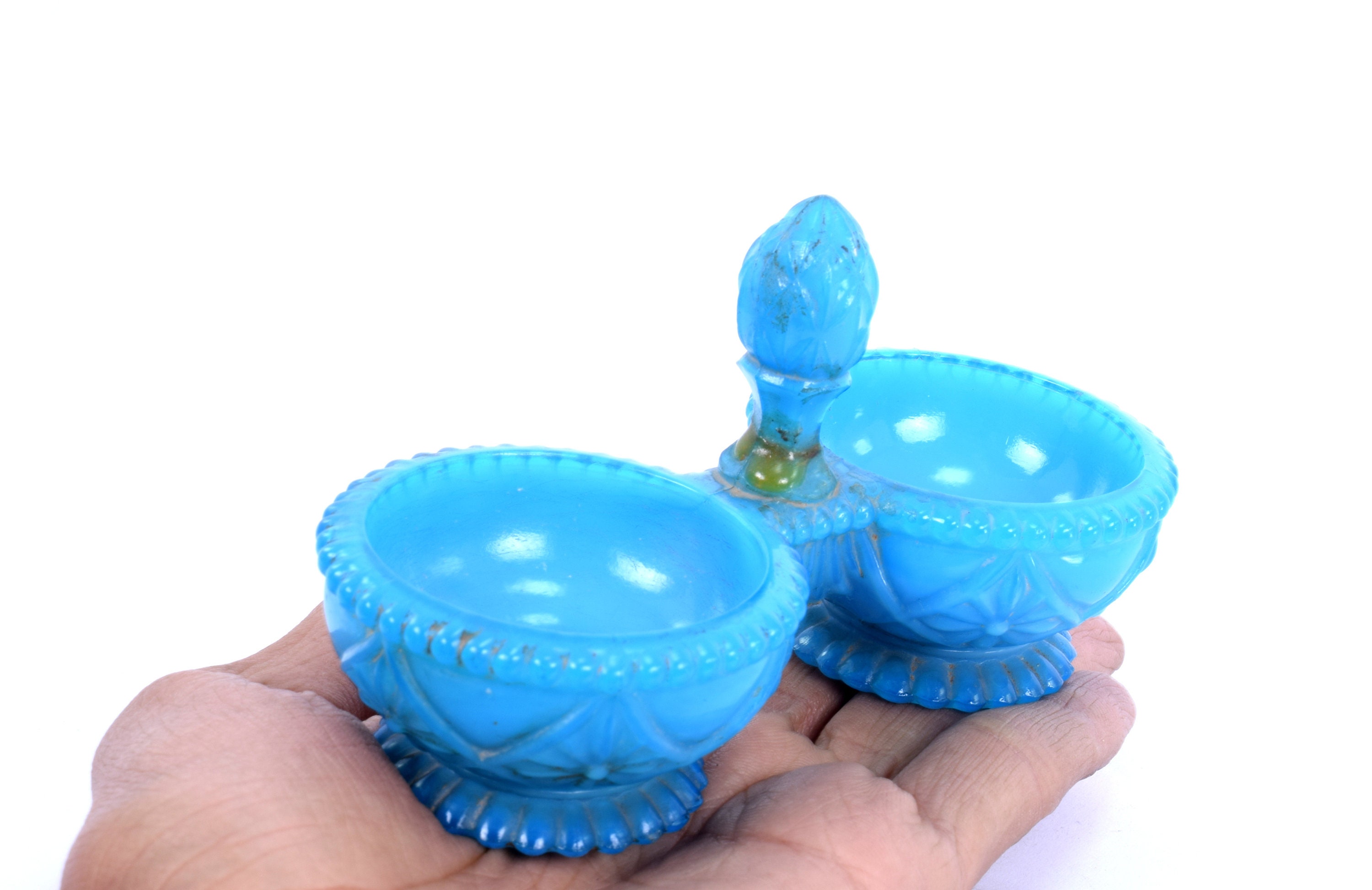 Antique Old Rare Beautiful Decorative Unique Royal Blue Glass - Etsy