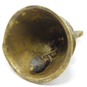 Buy Old Antique Solid Brass Pet Animal Bell Farmhouse Animal Bell ...