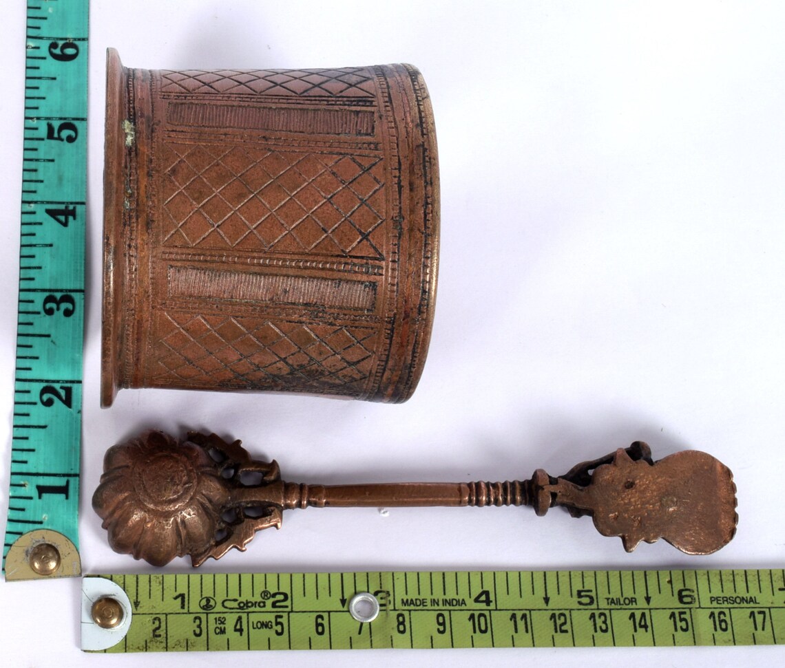 Indian Religious Temple Holy Water Pot With Sheshnag Crafted - Etsy