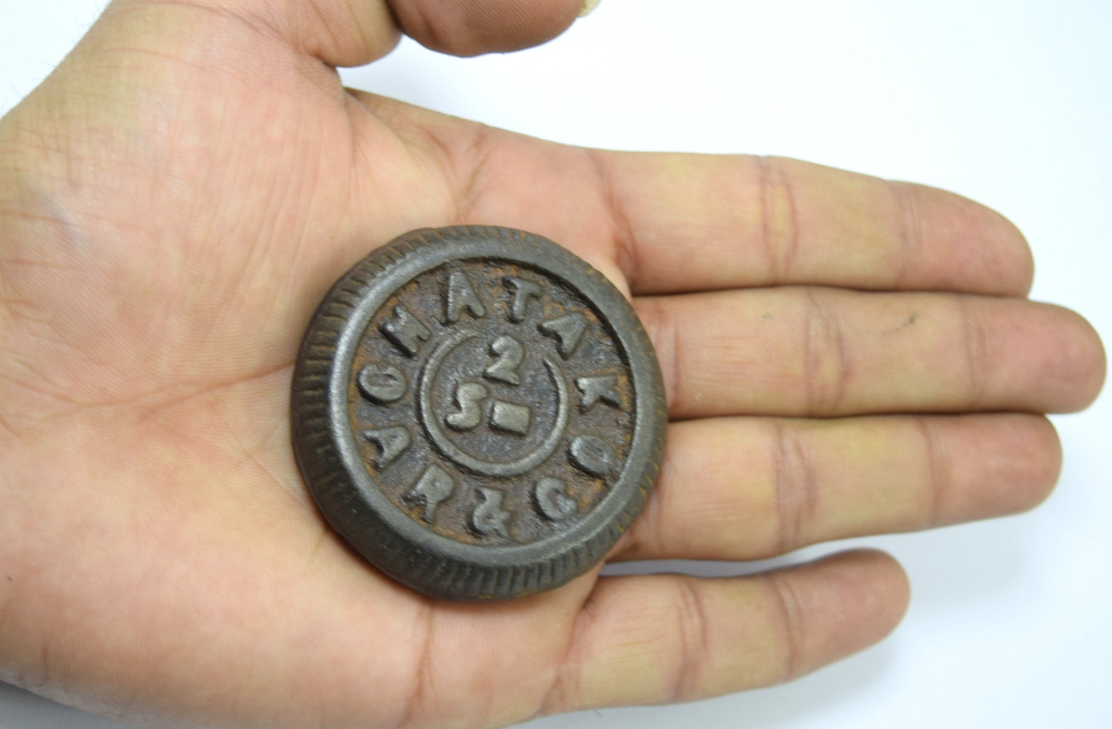 Genuine Vintage Indian Old Trade Iron Weight Measurement Scale - Etsy