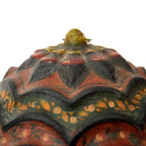 Vintage Handmade Indian Paper Craft Jewelry / Trinket Box - Etsy