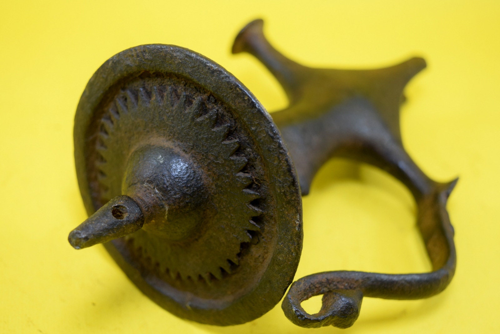 Old Antique Heavy Iron Sword Handle Rusty Decorative - Etsy