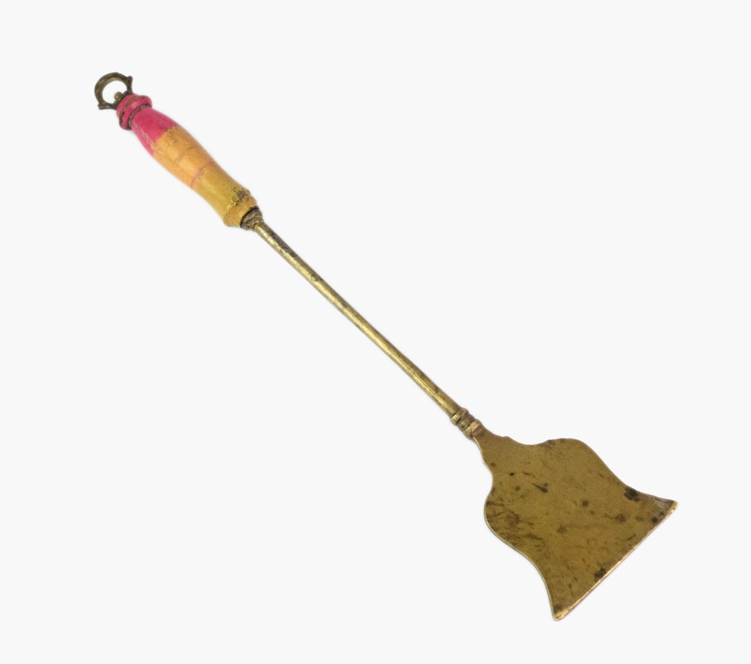 Indian Spatula Cooking Utensil Vintage Décor Handmade Brass Spatula ...