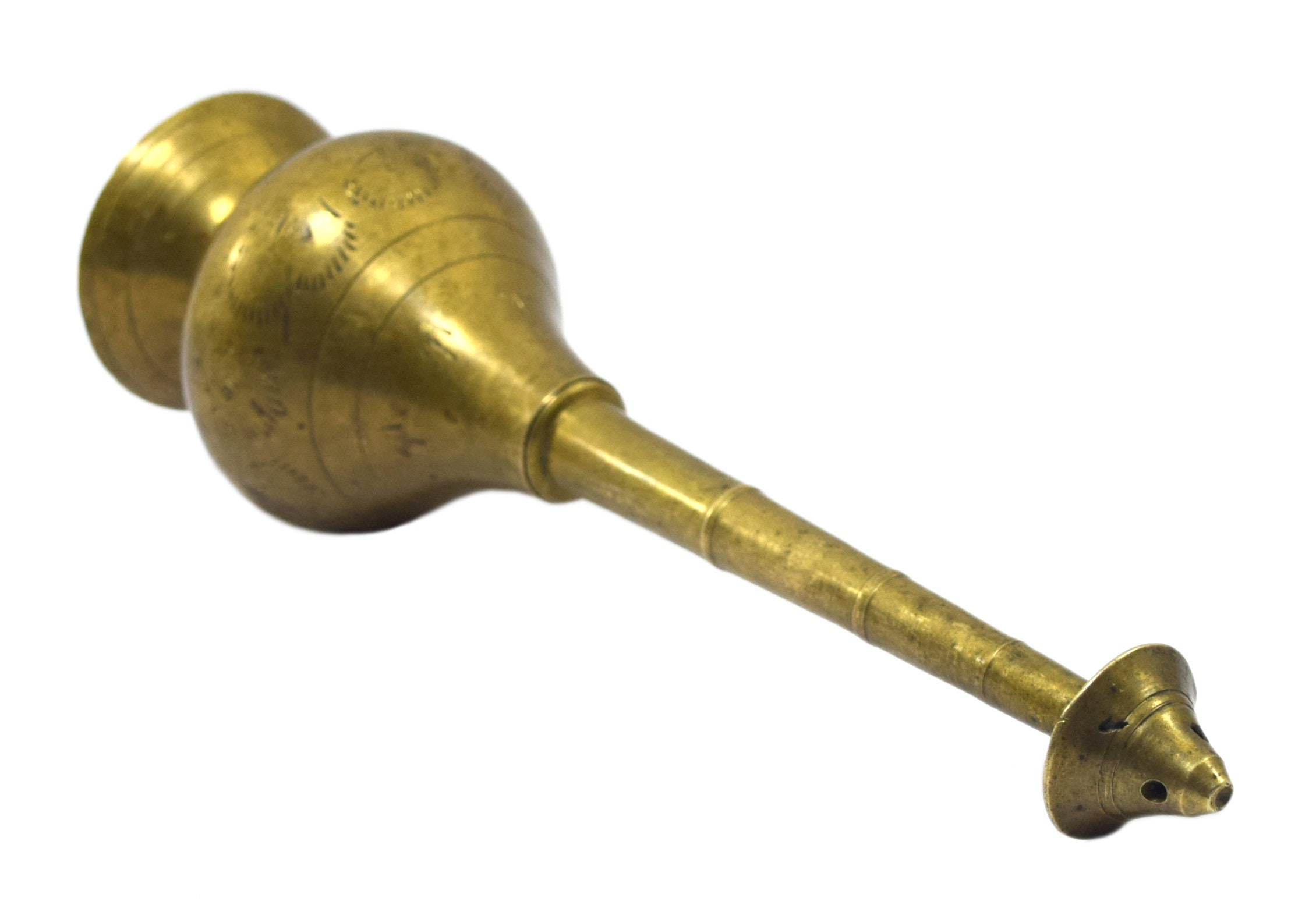 Vintage Brass Rose Water Shaker Indian Religious Altar Article - Etsy