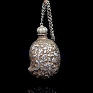 Antique Early Mughal Silver Snuff/treasure Box Rare Collectible Indian ...