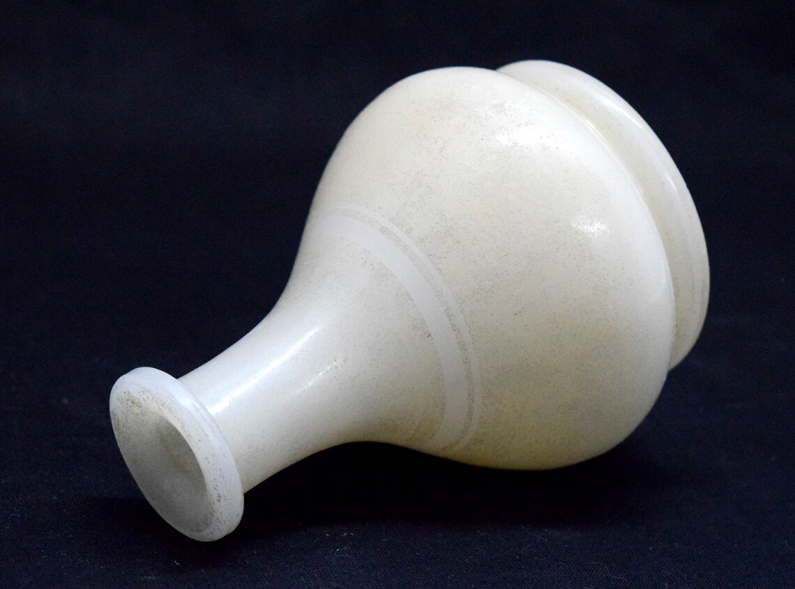 Antique Unique Collectible Beautiful White Rare Stone Pot | Etsy