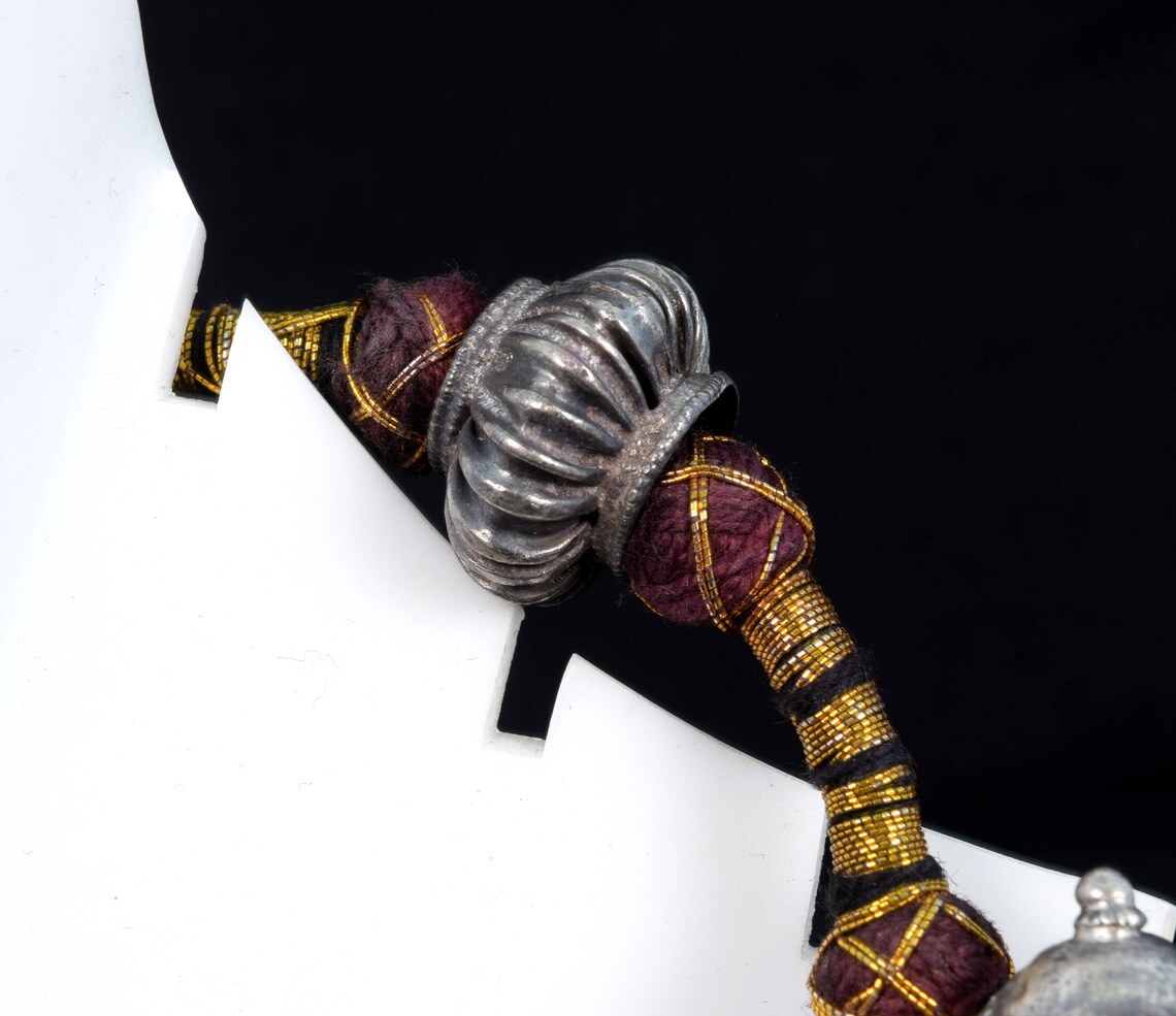 Rare Ethnic Antique Indian Amulets Coins Necklace Silver - Etsy