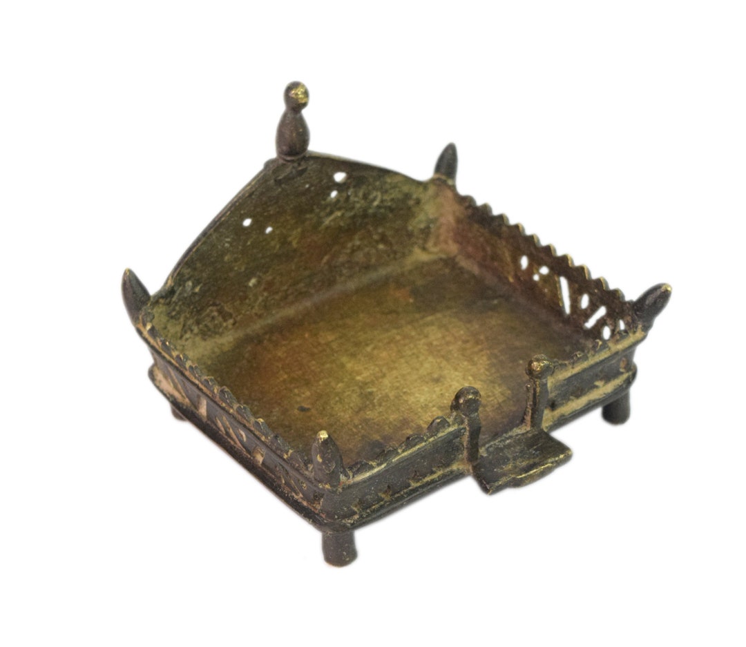 Brass Hindu God Chair Hinduism Collectible Brass Throne / Singhasan ...